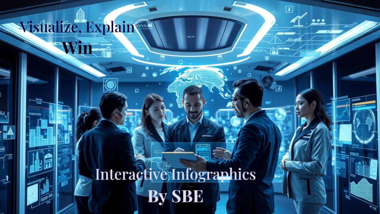 Effective interactive solar system infographics in 2024